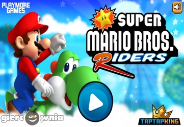 Super Mario Bros Riders - darmowa gra online na Giercownia.pl